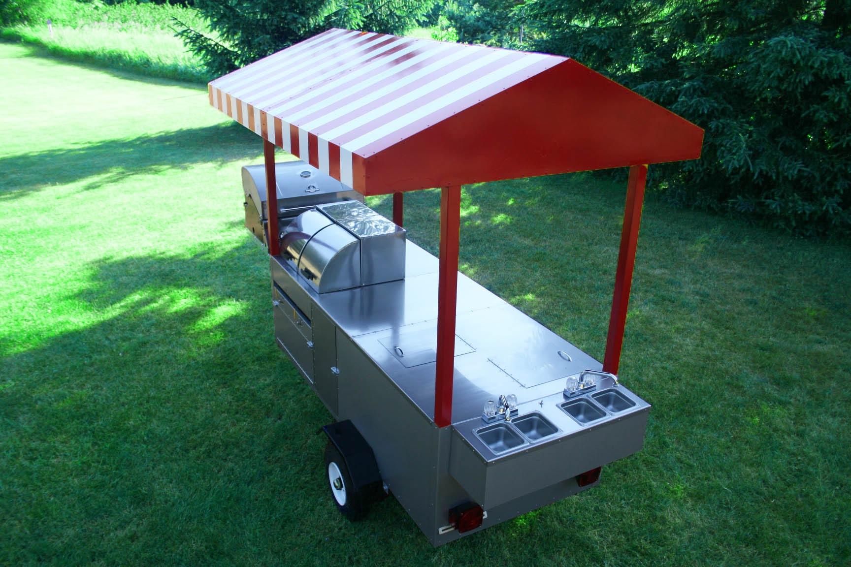 Quick Fix Burger Stand - Food-Cart for Sale